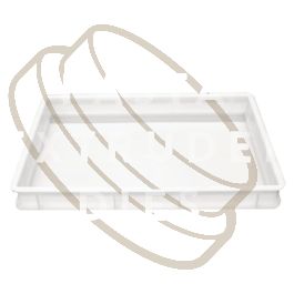Solid White Plastic Pasta Drying Tray/Rack